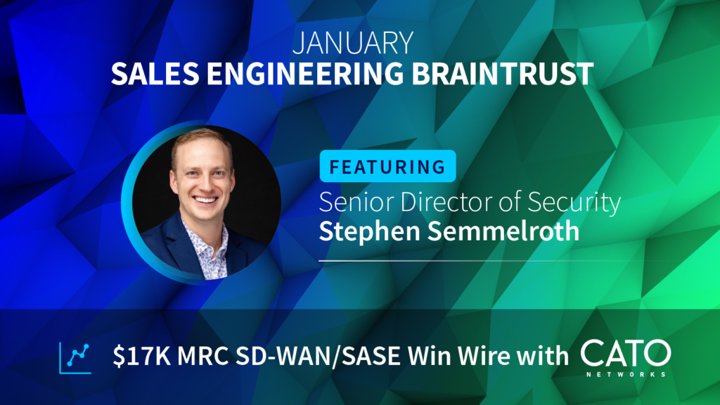 January Sales Engineering Braintrust - AVANT