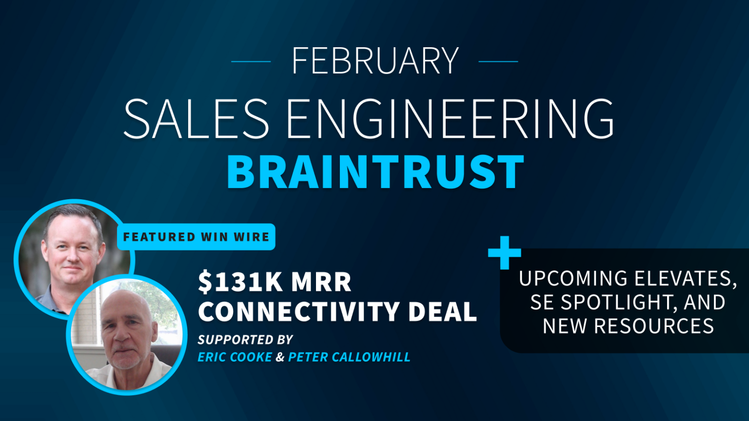 February Sales Engineering Braintrust - AVANT